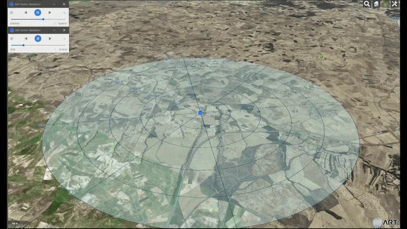 ART Radar Simulator