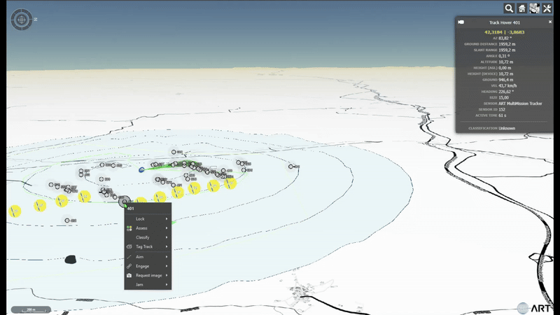 ART Radar Simulator